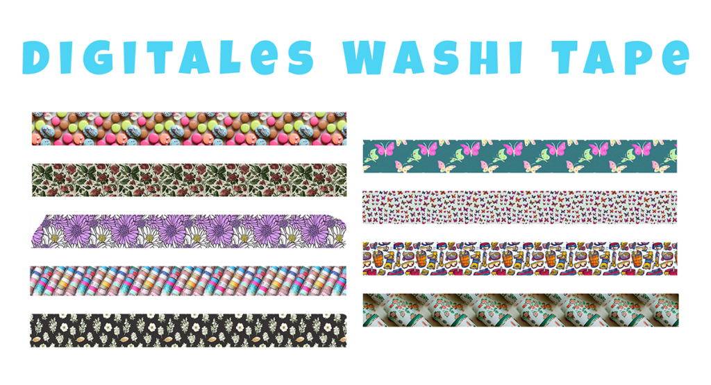 Digitales Washi Tape als GoodNotes Sticker